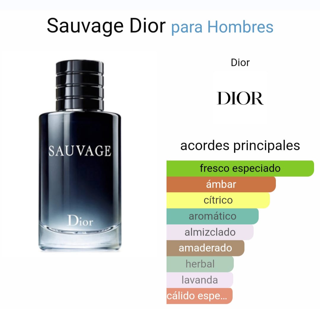 Perfume Equivalente Fragancia Sauvage de Dior 60 Ml – OnLine Plaza